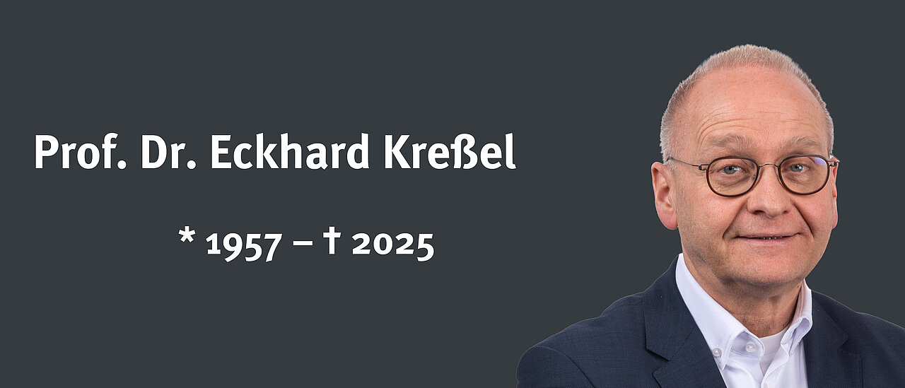 Prof. Dr. Eckhard Kreßel † - Juristische Fakultät