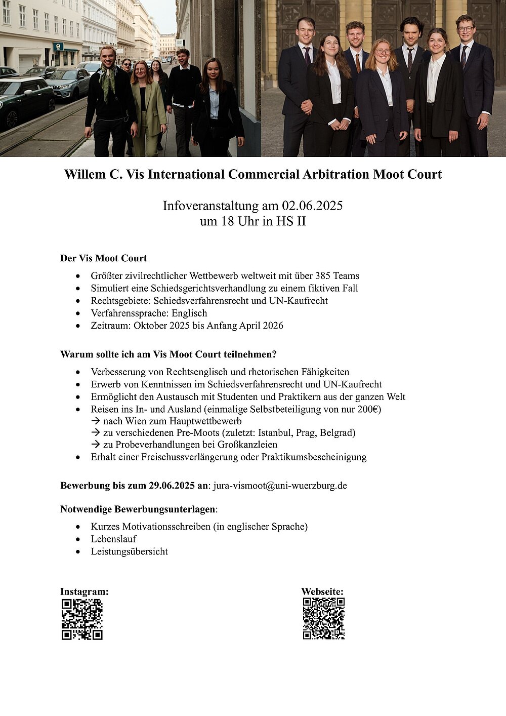 Vis Moot Court - Juristische Fakultät